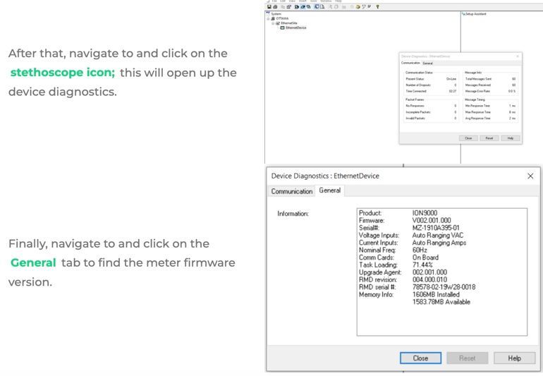Finding your Power Logic or ION Meters Firmware Version – apt4power.com